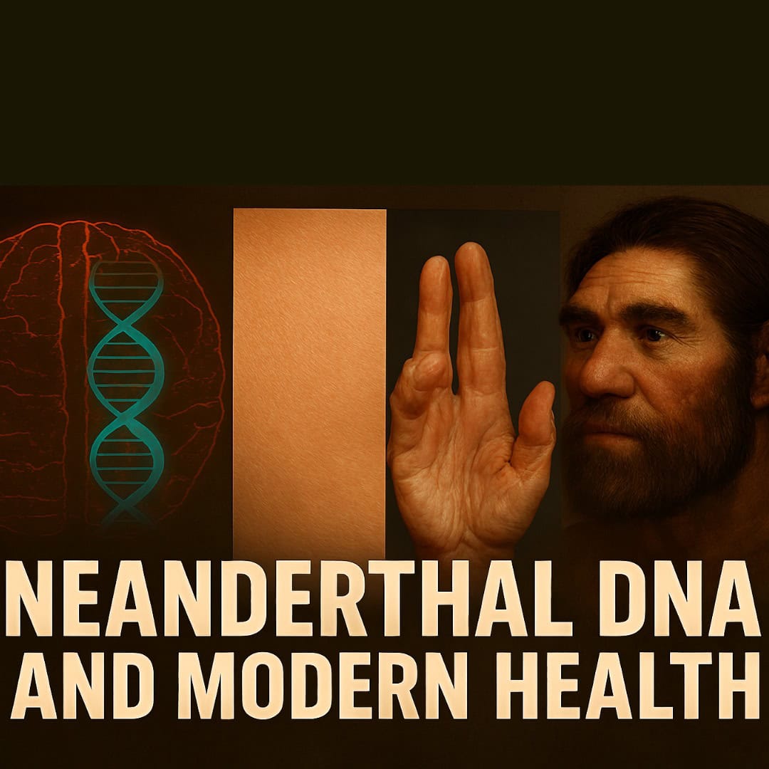 Neanderthal DNA in modern health, affects Europeans?